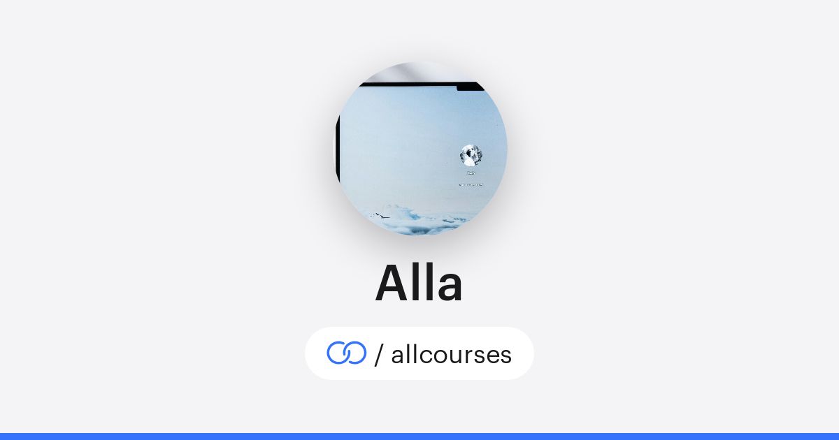 Alla (/allcourses) · solo.to