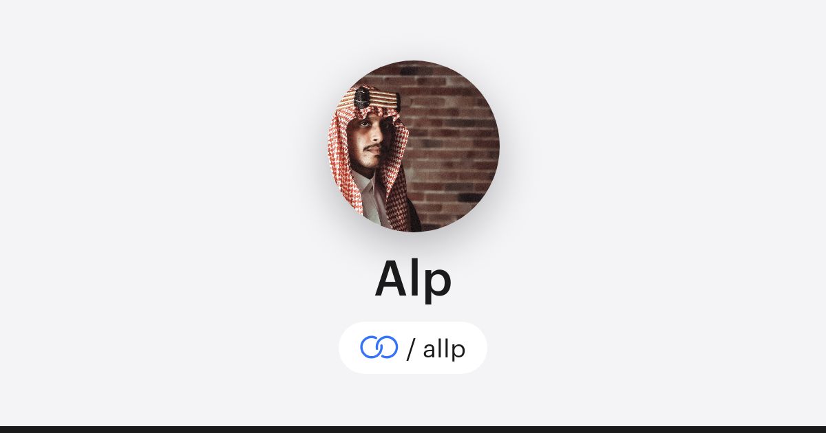 Alp (/allp) · solo.to