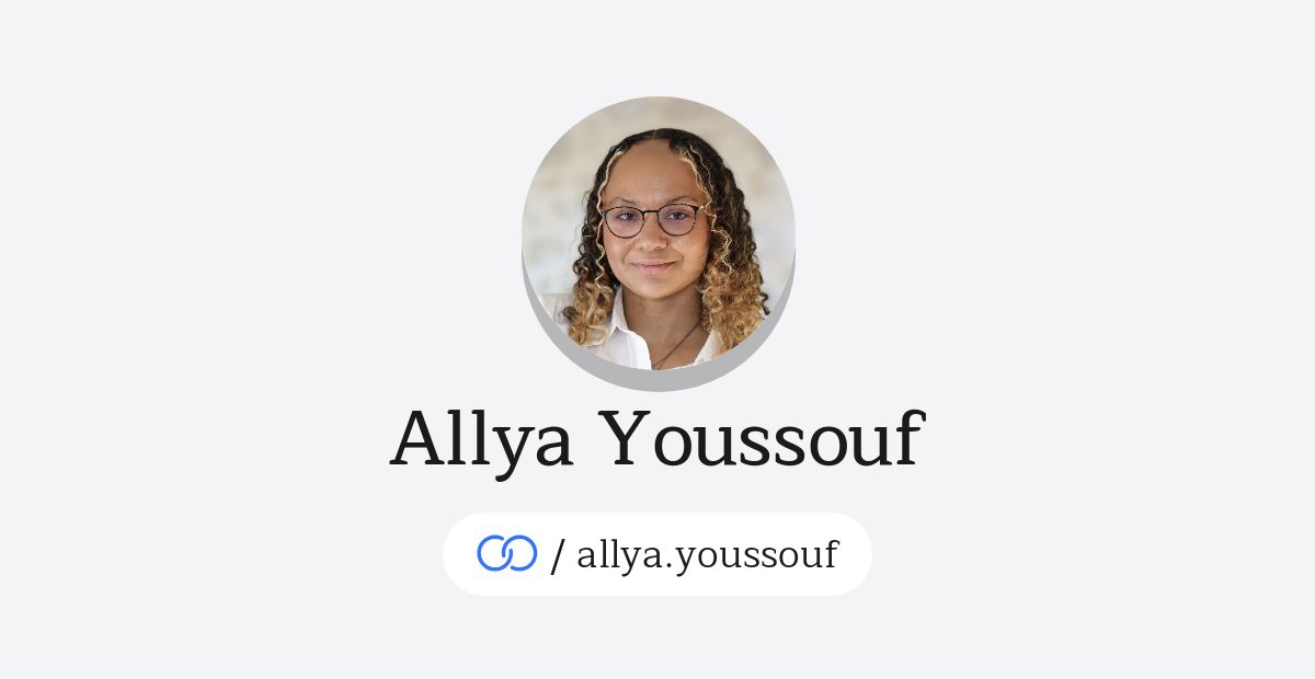 Allya Youssouf (/allya.youssouf) · solo.to