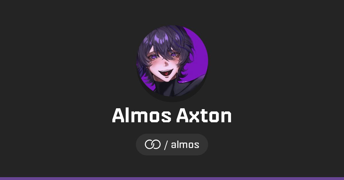 Almos Axton (/almos) · solo.to