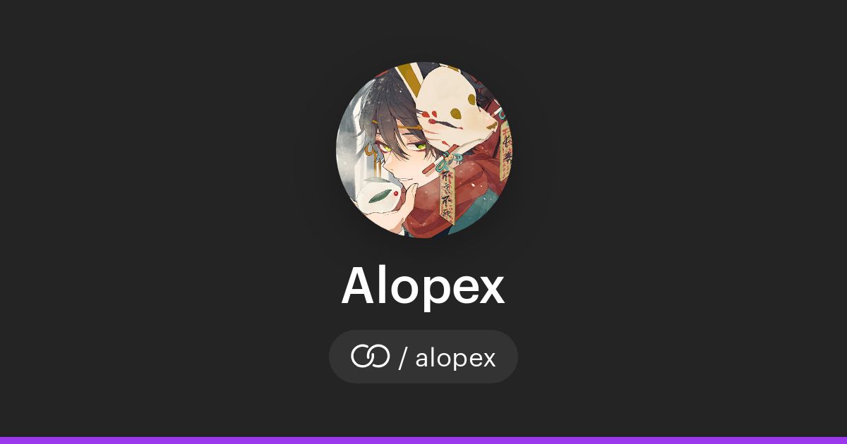 Alopex (/alopex) · solo.to
