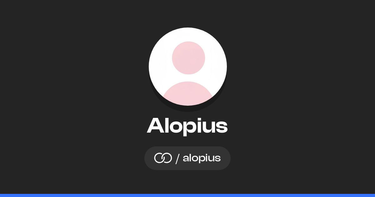 Alopius · solo.to