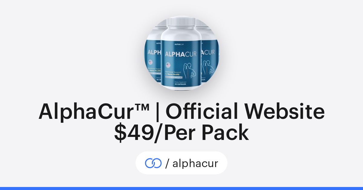 AlphaCur™ | Official Website $49/Per Pack (/alphacur) · solo.to