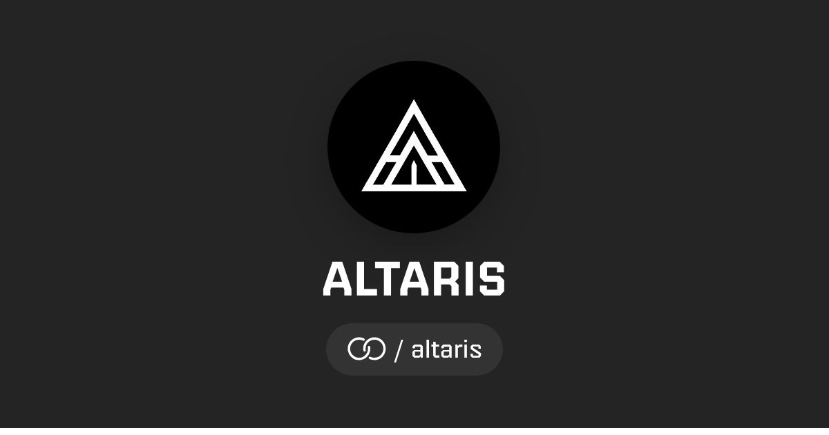 ALTARIS · solo.to