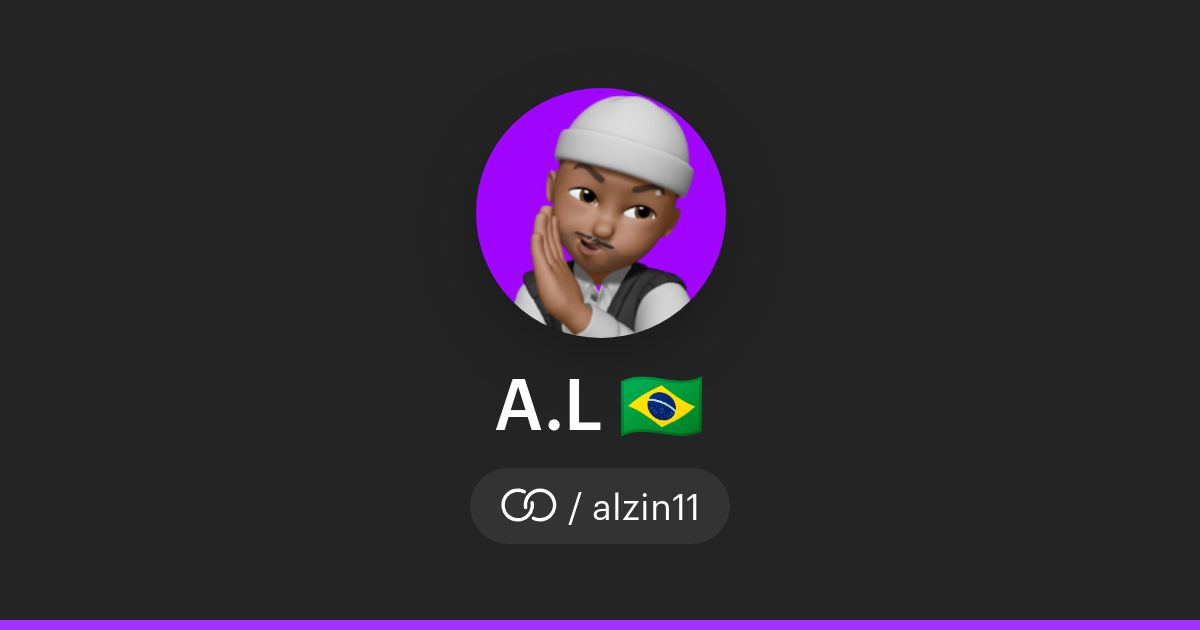 A.L 🇧🇷 (/alzin11) · solo.to
