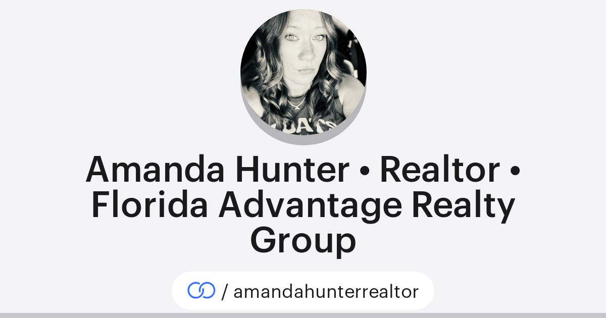 Amanda Hunter • Realtor • Florida Advantage Realty Group ...