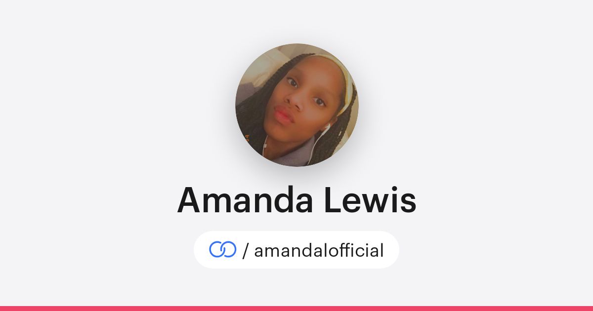 Amanda Lewis (/amandalofficial) · solo.to