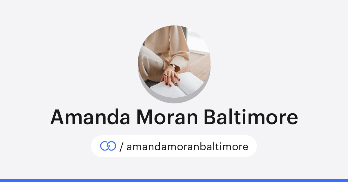 Amanda Moran Baltimore (/amandamoranbaltimore) · solo.to