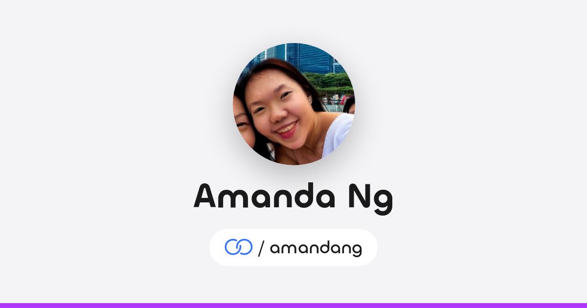 Amanda Ng (/amandang) · solo.to
