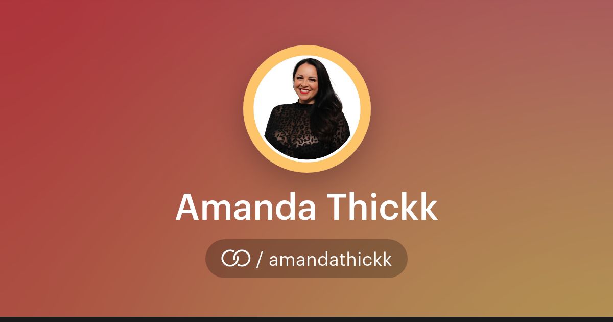 Amanda Thickk- In The Thickk Of It PODCAST (/amandathickk) · solo.to