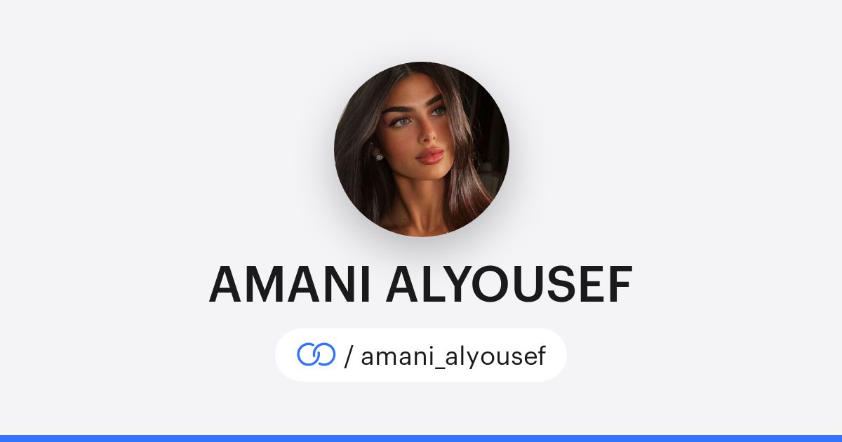 AMANI ALYOUSEF (/amani_alyousef) · solo.to