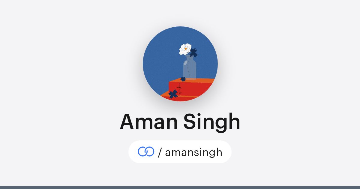 Aman Singh (/amansingh) · solo.to