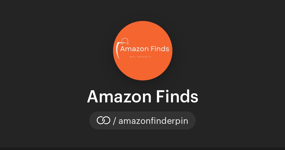 Amazon Finds (/amazonfinderpin) · solo.to