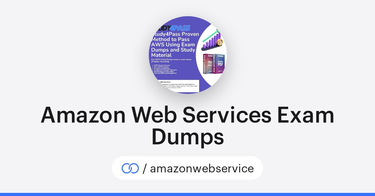 Amazon Web Services Exam Dumps (/amazonwebservice) · solo.to