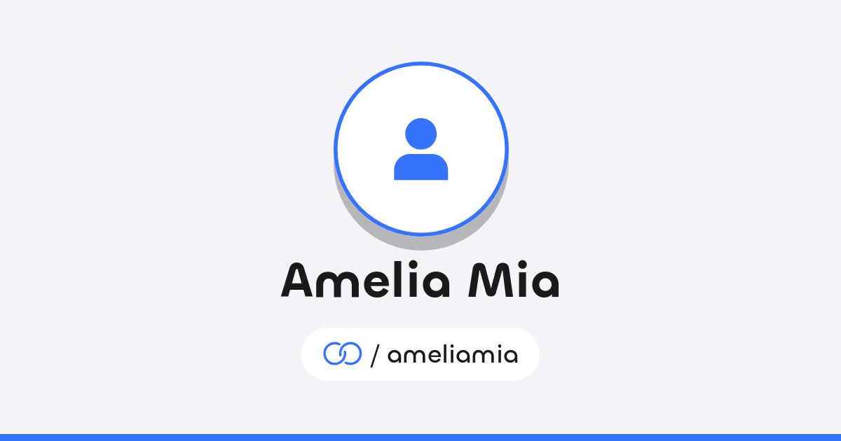 Amelia Mia (/ameliamia) · solo.to