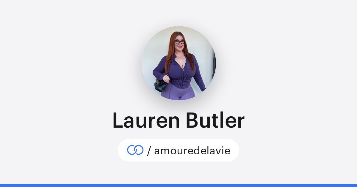 Lauren Butler (/amouredelavie) · solo.to