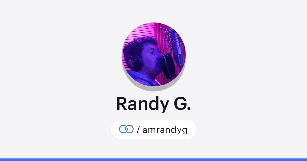 Randy G. (/amrandyg) · solo.to