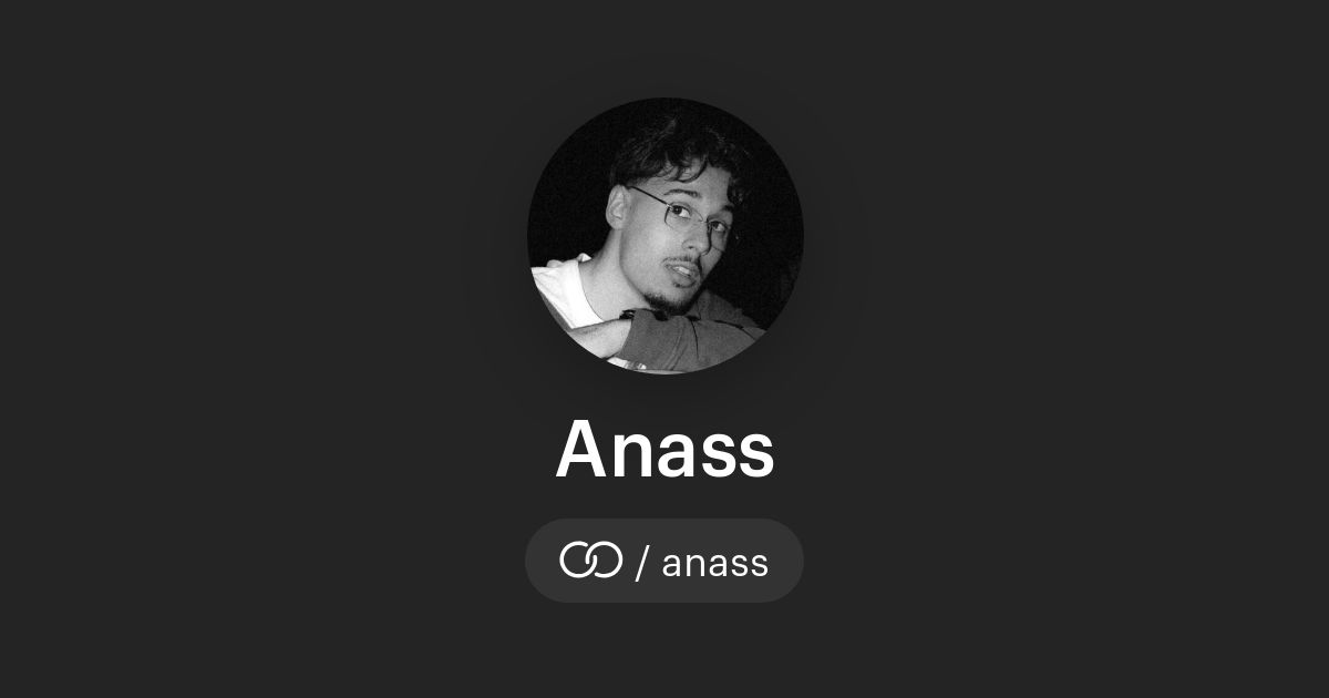 Anass · solo.to