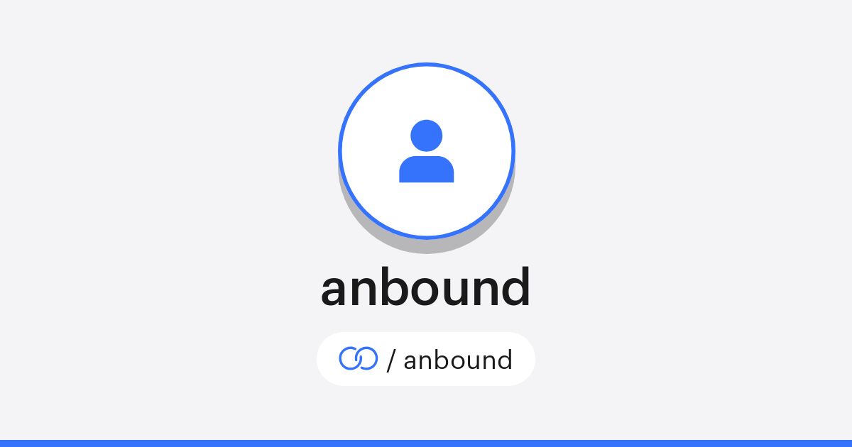 anbound · solo.to