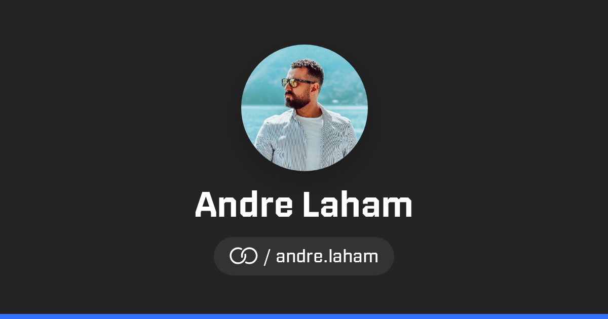 Andre Laham (/andre.laham) · solo.to