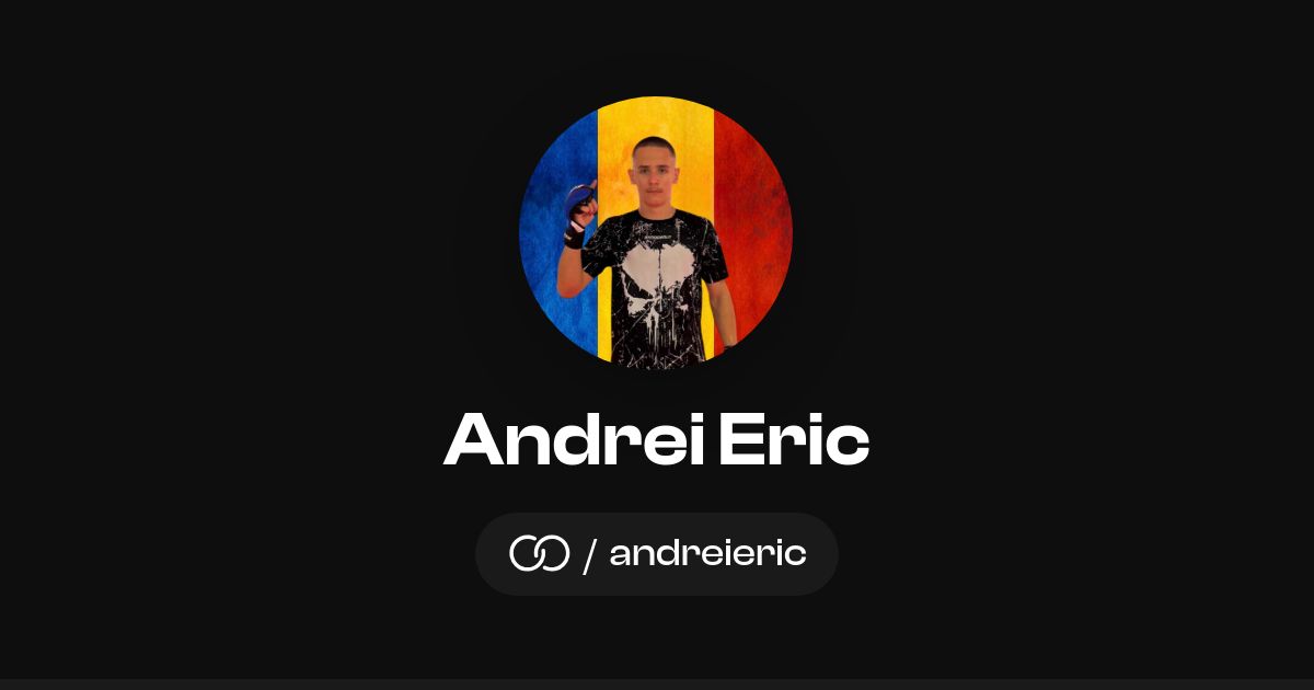Andrei Eric (/andreieric) · solo.to