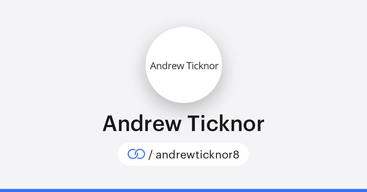 Andrew Ticknor (/andrewticknor8) · solo.to