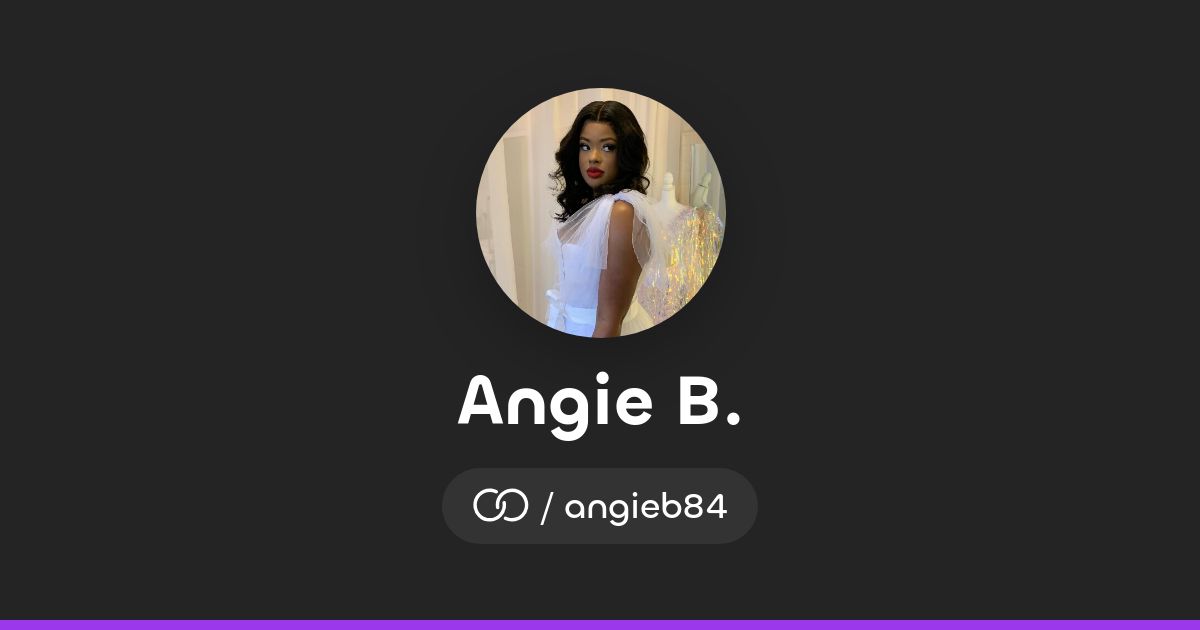 Angie B. (/angieb84) · solo.to