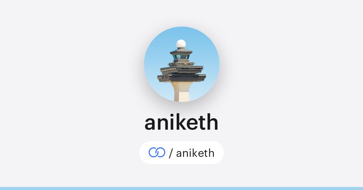 aniketh · solo.to