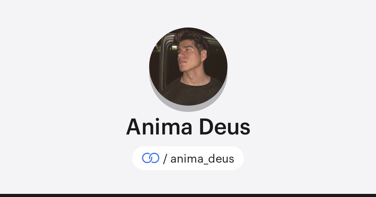 Anima Deus (/anima_deus) · solo.to