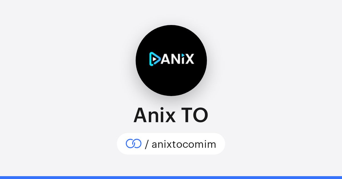 Anix TO (/anixtocomim) · solo.to