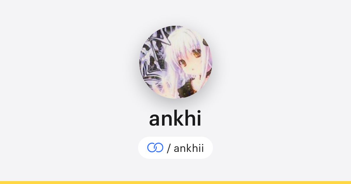 ankhi (/ankhii) · solo.to