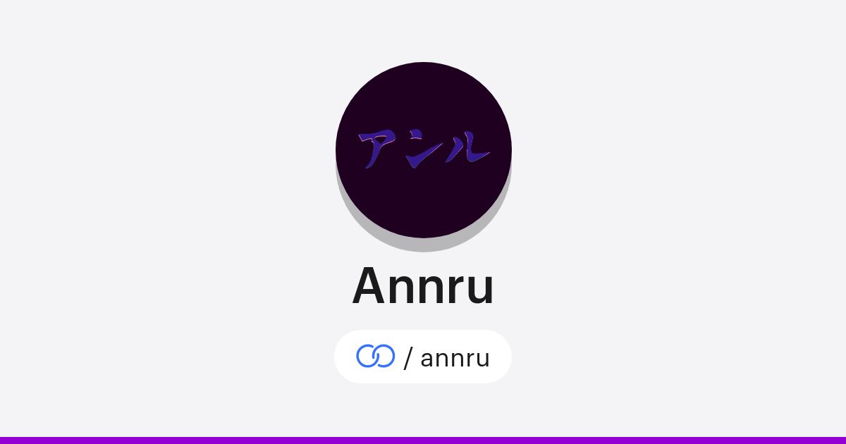 Annru (/annru) · solo.to