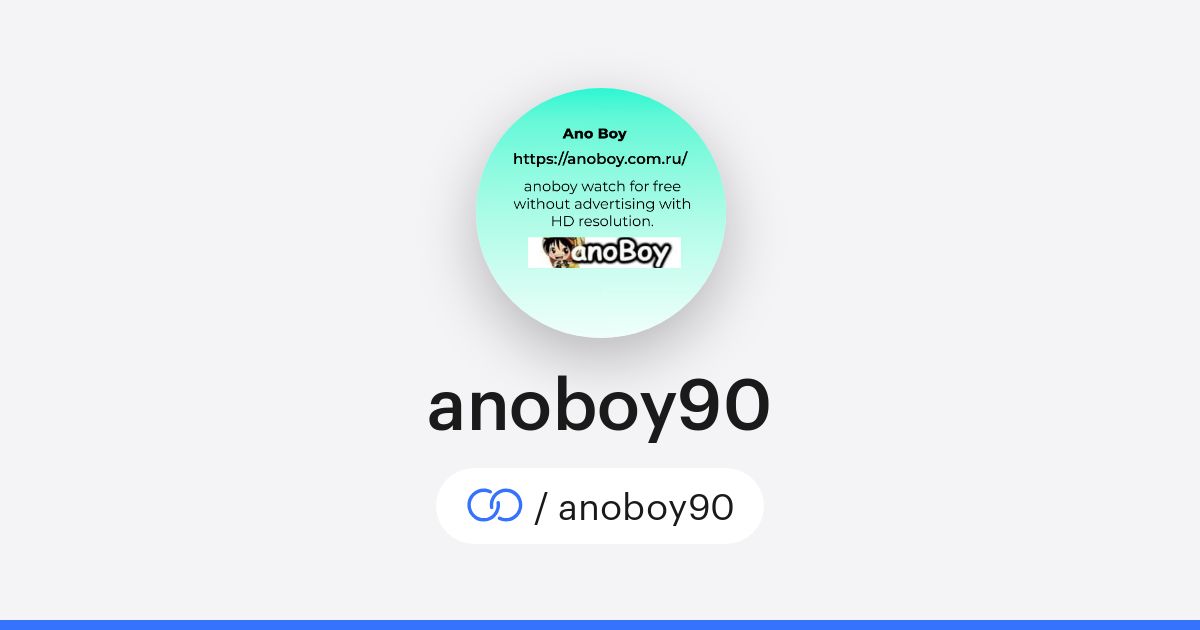 /anoboy90 · solo.to