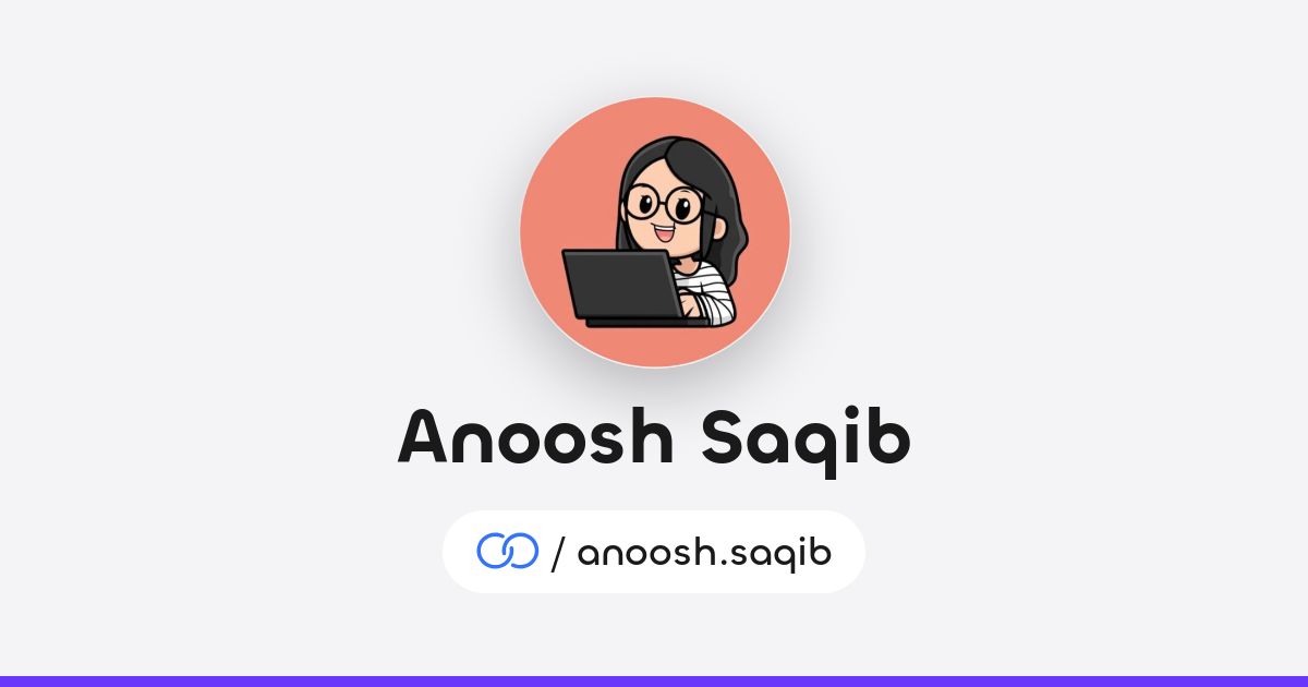 Anoosh Saqib (/anoosh.saqib) · solo.to
