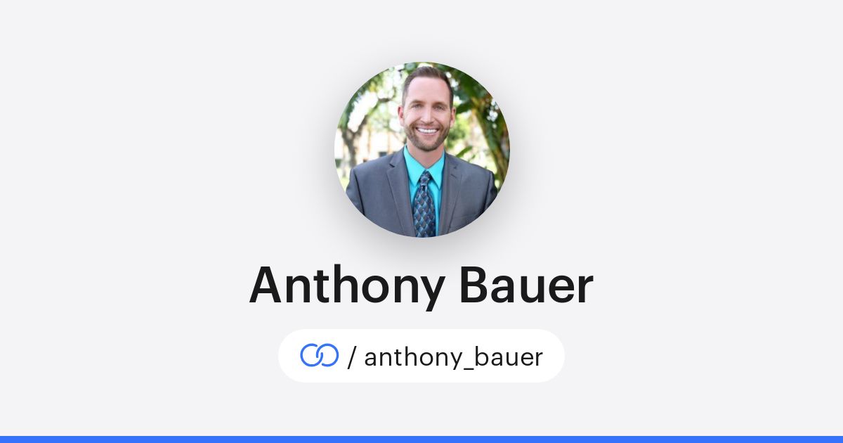 Anthony Bauer (/anthony_bauer) · solo.to