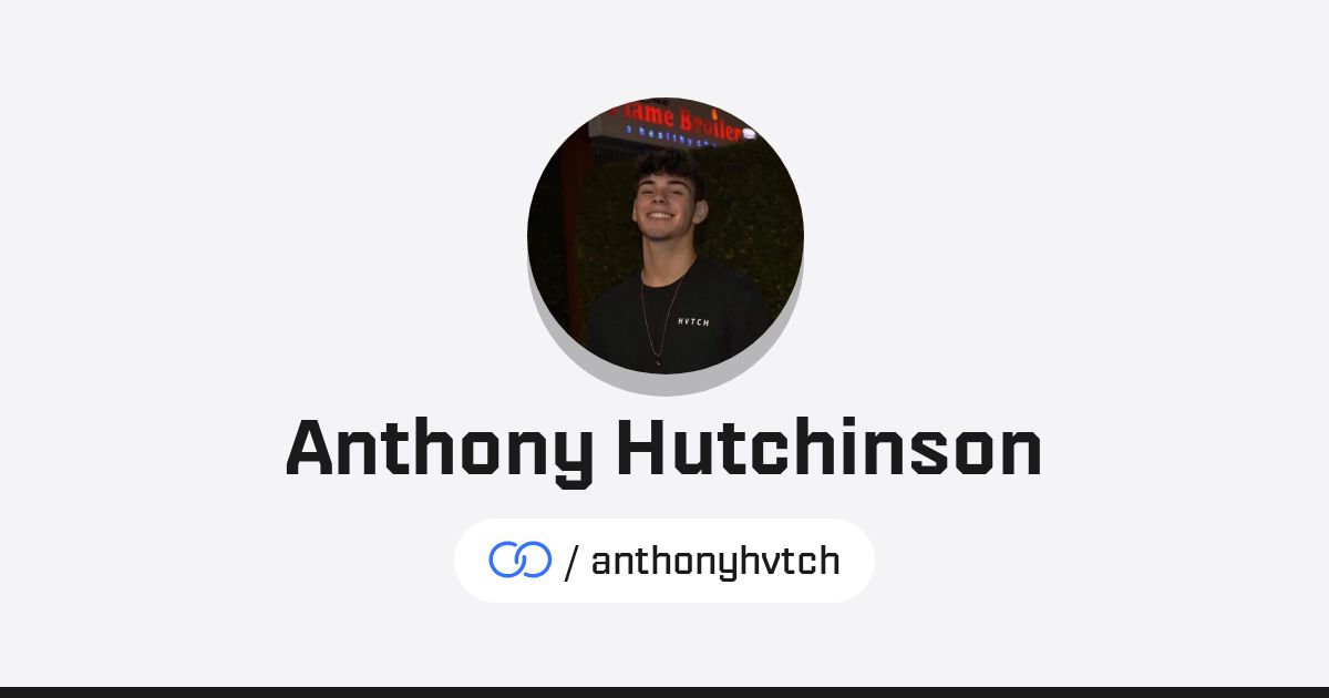 Anthony Hutchinson (/anthonyhvtch) · solo.to