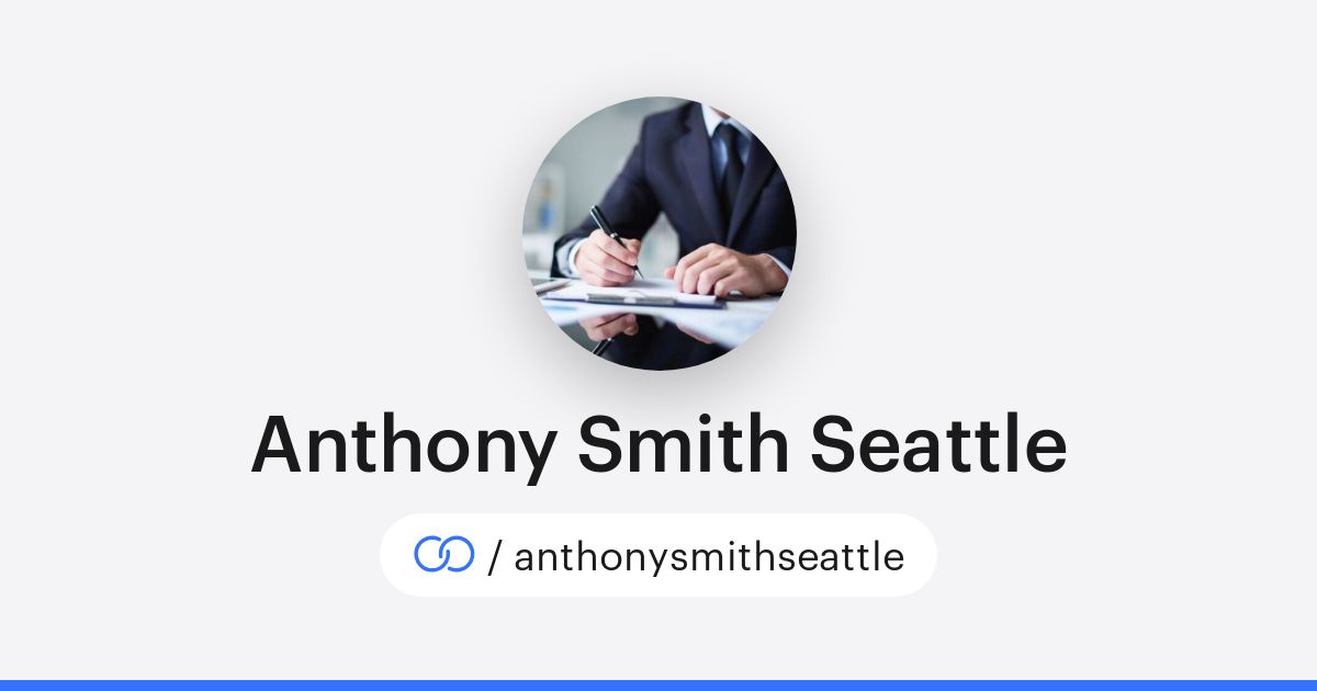 Anthony Smith Seattle (/anthonysmithseattle) · solo.to