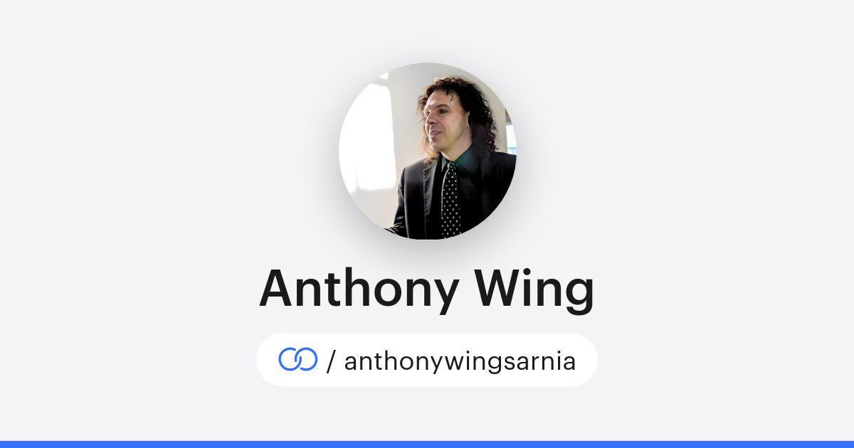Anthony Wing (/anthonywingsarnia) · solo.to