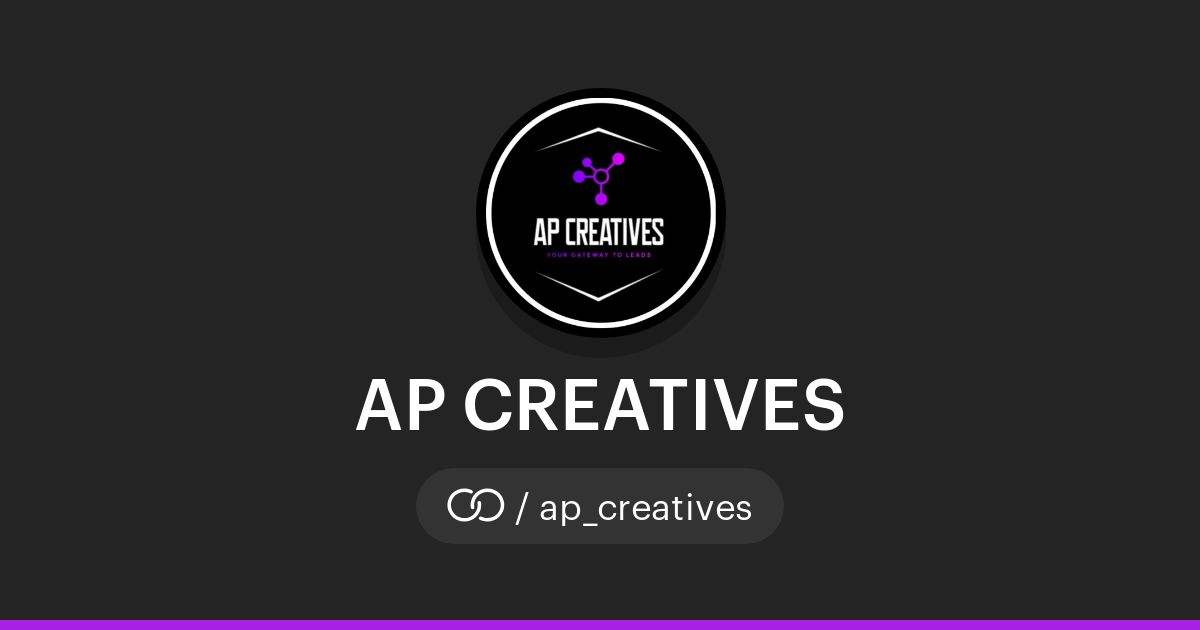 AP CREATIVES (/ap_creatives) · solo.to