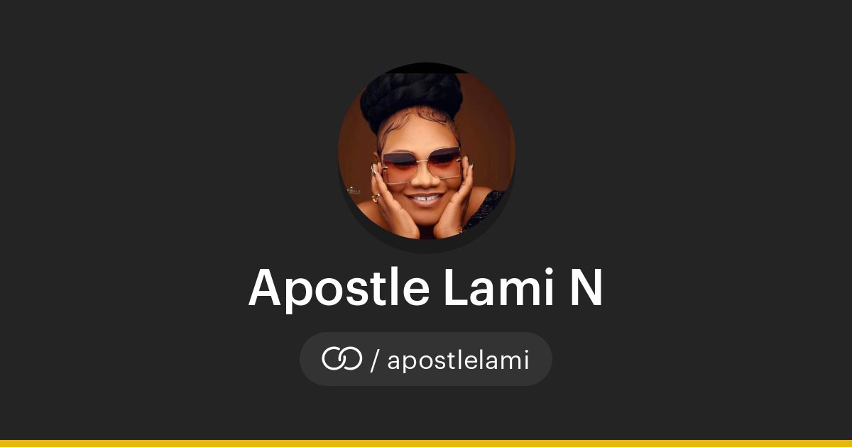 Apostle Lami N (/apostlelami) · solo.to