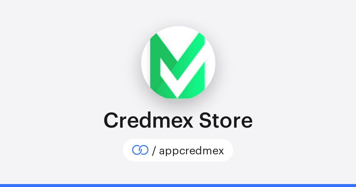 Credmex Store (/appcredmex) · solo.to