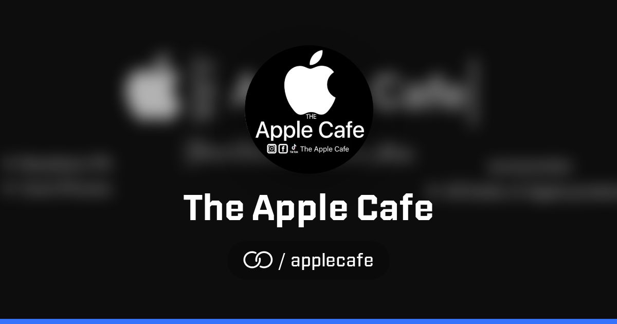 The Apple Cafe (/applecafe) · solo.to