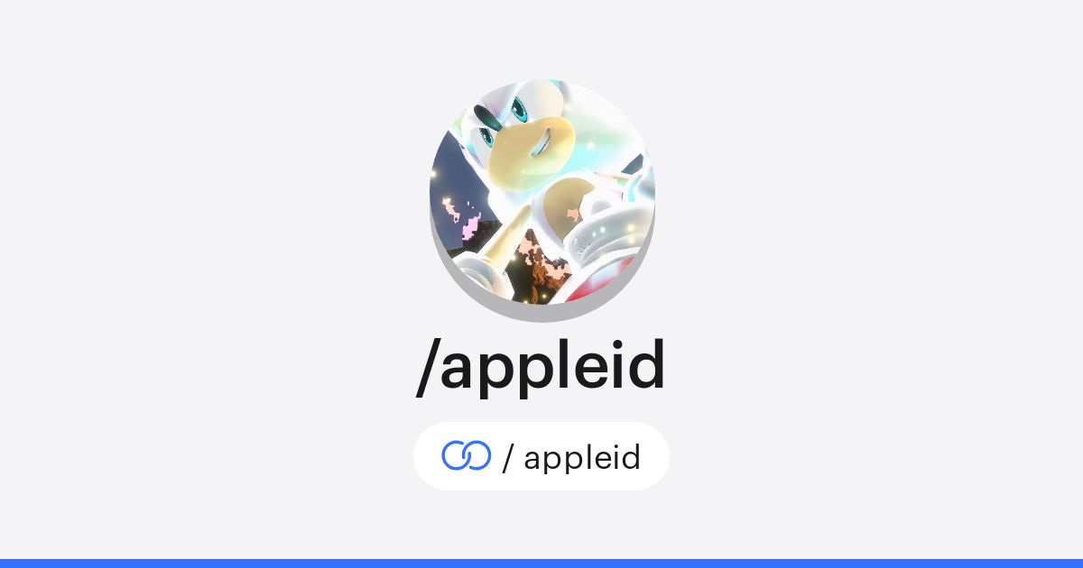 /appleid · solo.to
