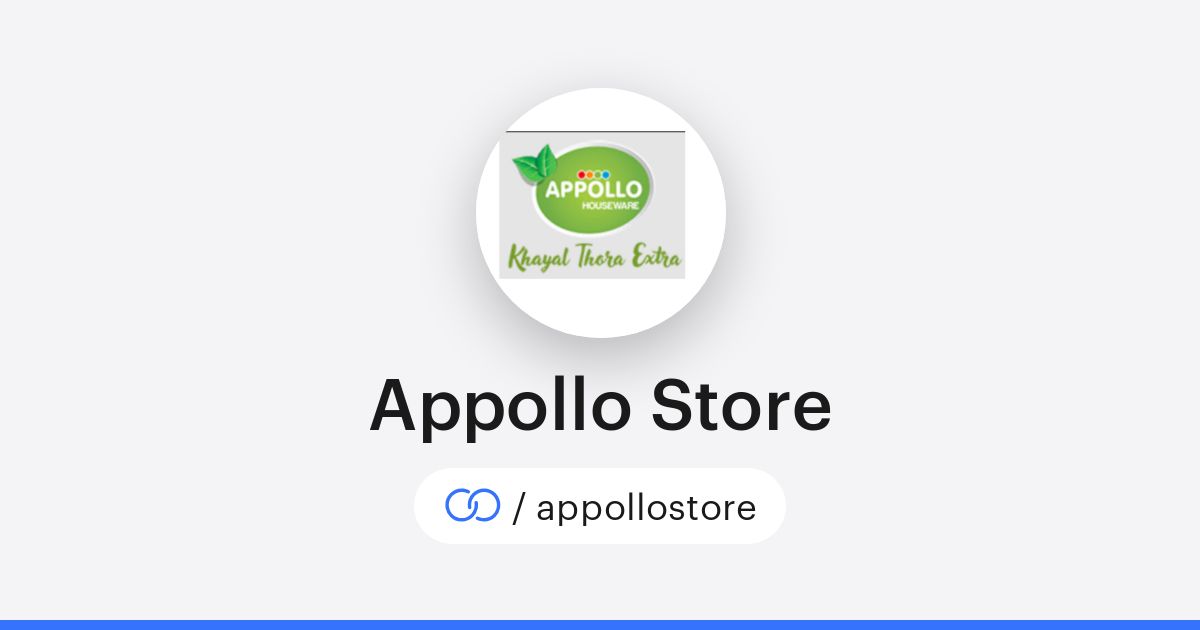 Appollo Store (/appollostore) · solo.to