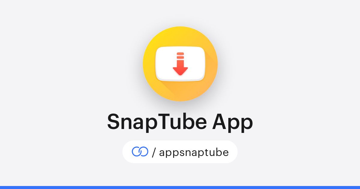 SnapTube App (/appsnaptube) · solo.to