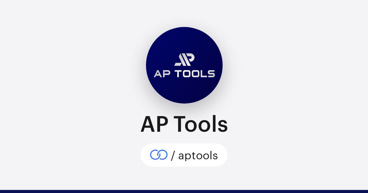 AP Tools (/aptools) · solo.to