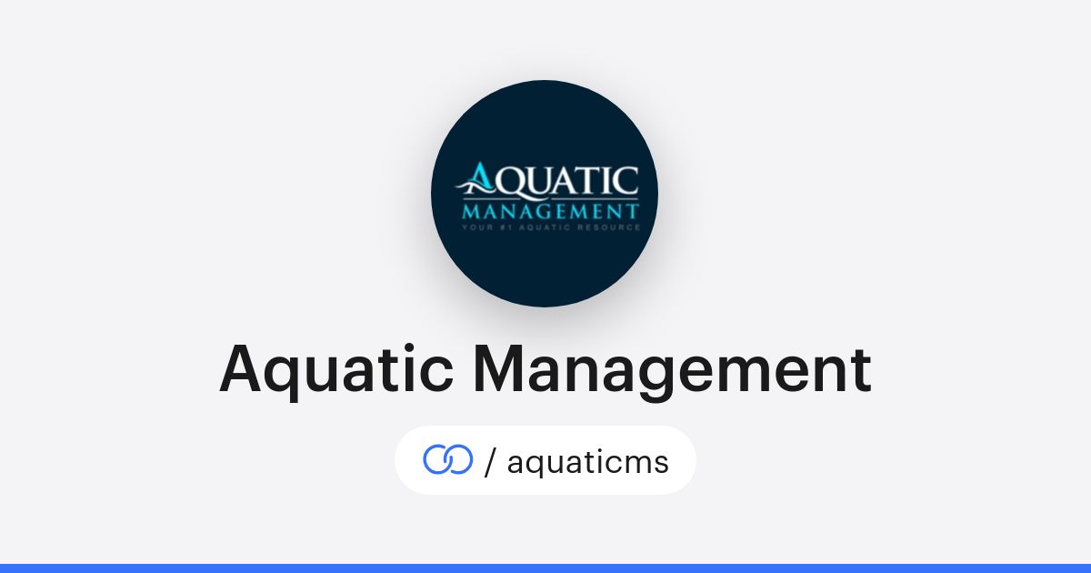 Aquatic Management (/aquaticms) · solo.to