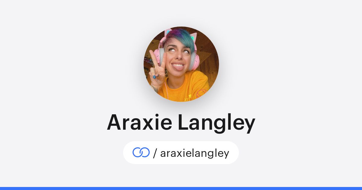 Araxie Langley (/araxielangley) · solo.to