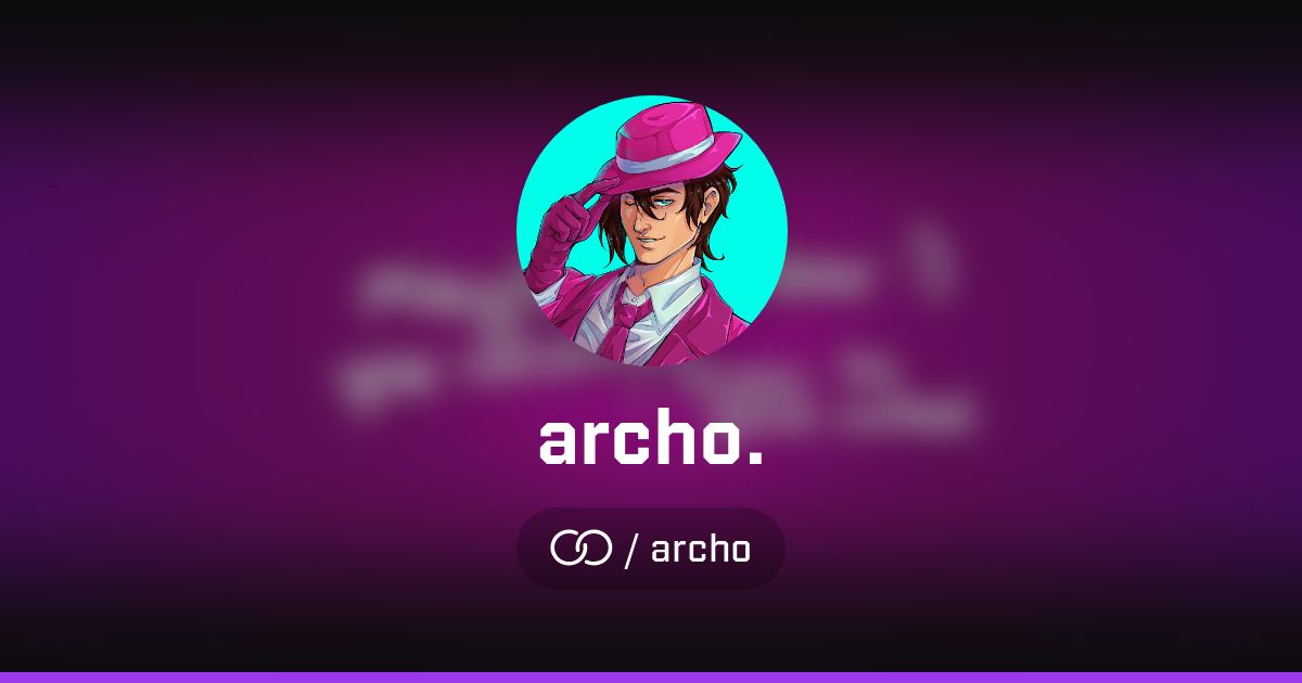 archo. (/archo) · solo.to