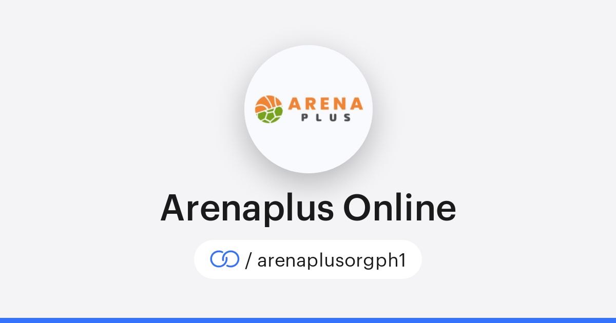 Arenaplus Online (/arenaplusorgph1) · solo.to